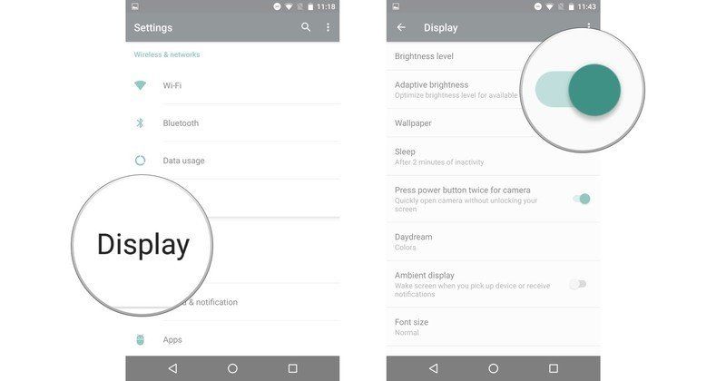 How to adjust screen brightness and sleep settings on Android | Android ...