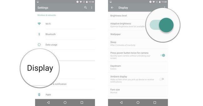 How to adjust screen brightness and sleep settings on Android | Android ...