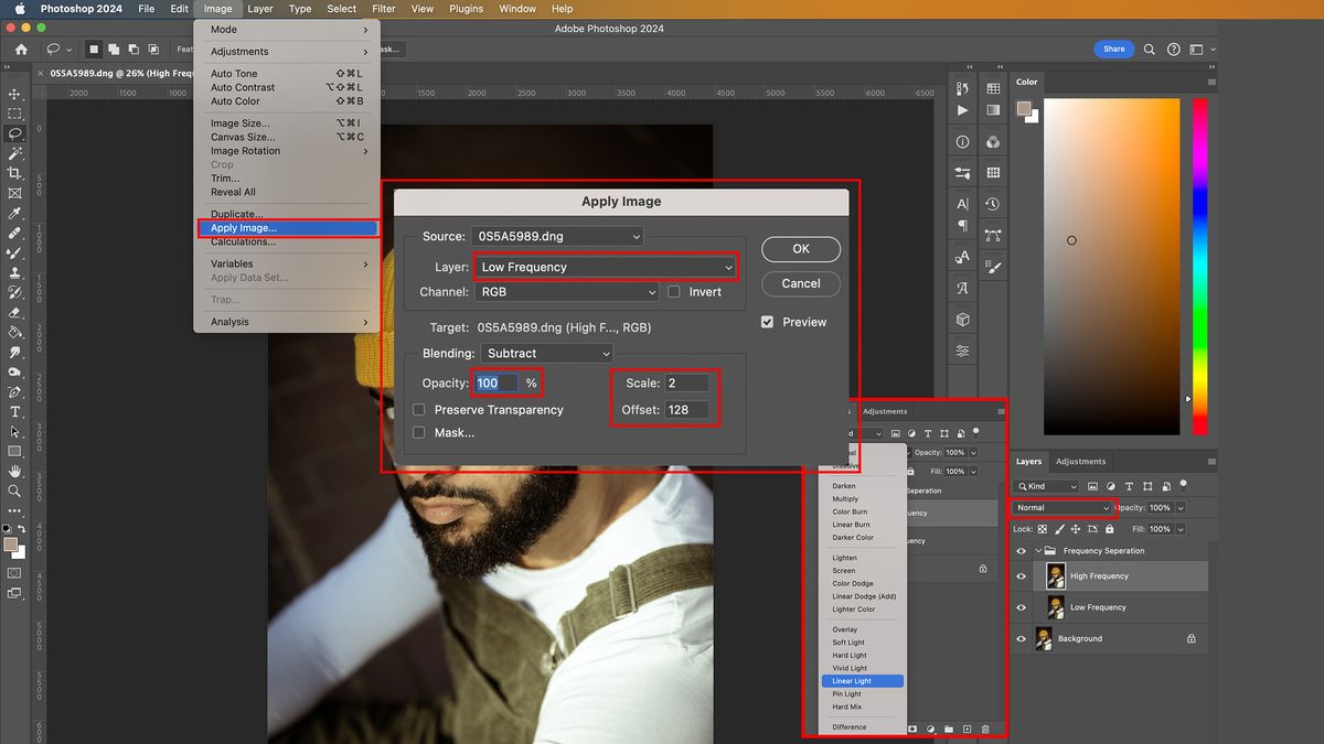 Portrait photography retouching workshop: retouch skin in Photoshop ...