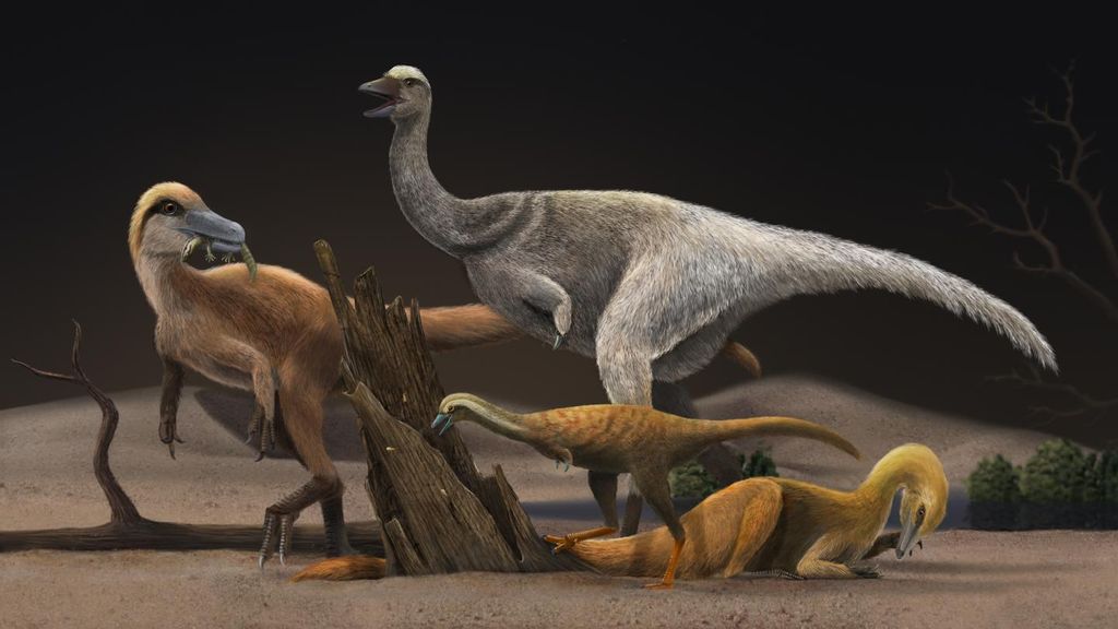 Bizarre dinosaurs rapidly shrank to become ant-eaters the size of a ...