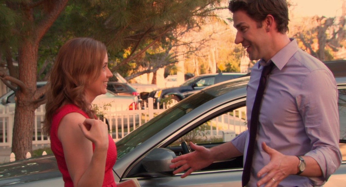 The Office Jim Halpert And Pam Beeslys Relationship Told In 45