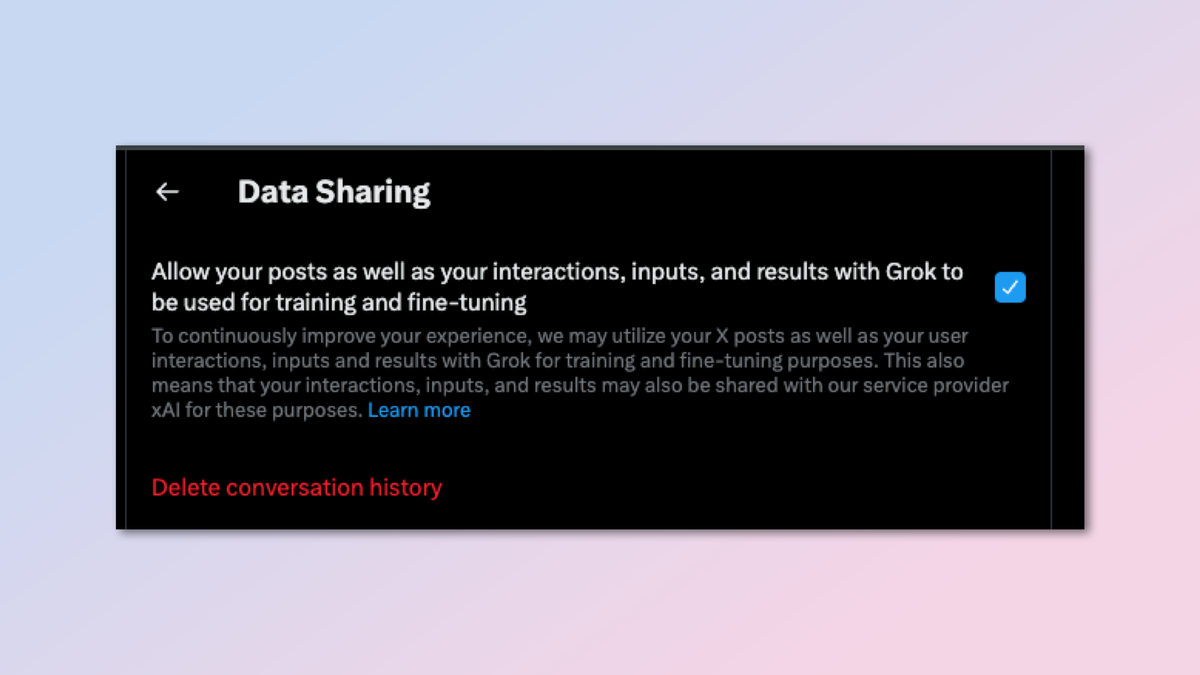 How to stop Elon Musk’s Grok from training on your X posts | Tom's Guide
