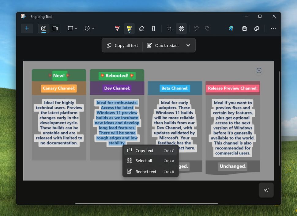 Microsoft is bringing 'OCR' text recognition to Windows 11's Snipping ...