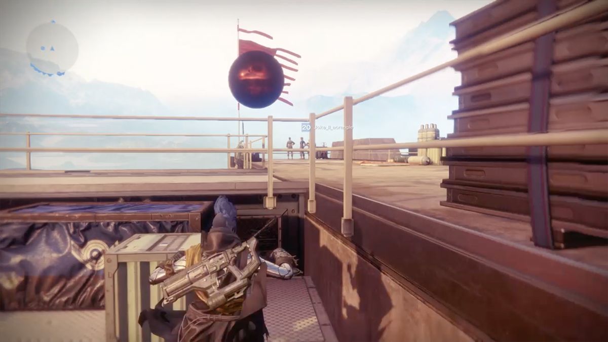 How to get the huge Traveller ball in the Tower in Destiny 2 | GamesRadar+