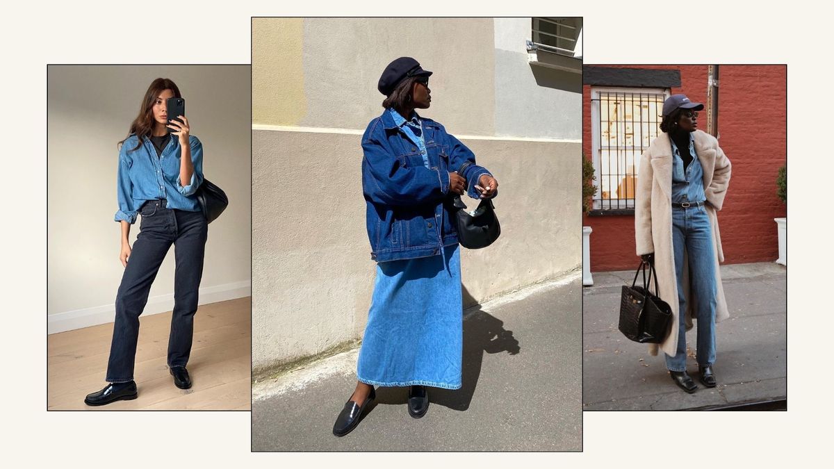 How to Style Double-Denim Like a Fashion Expert | Who What Wear