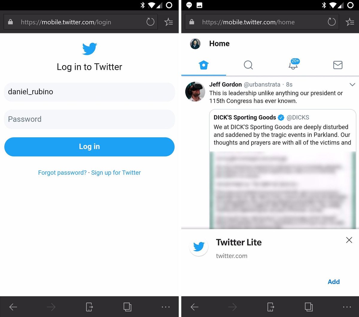 How to set a website as a Progressive Web App (PWA) using Edge for ...