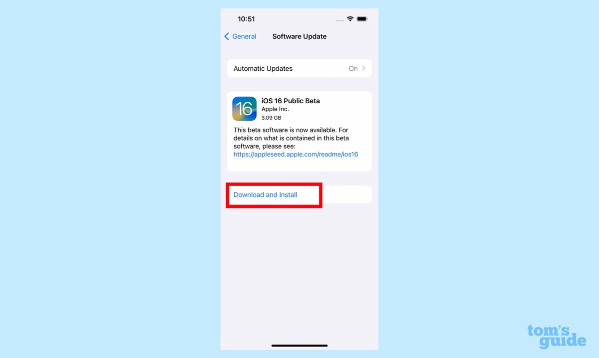 How to download the iOS 16 public beta | Tom's Guide