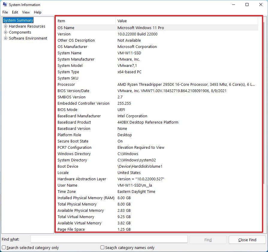 How to check complete hardware specifications on Windows 11 | Windows ...