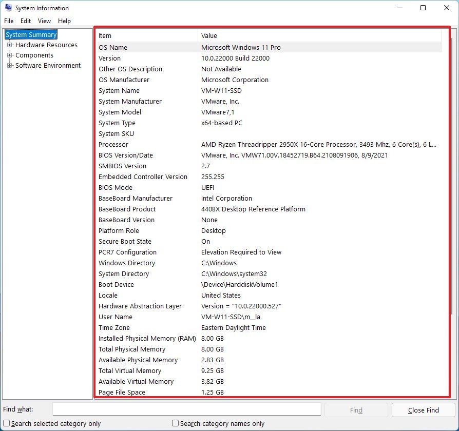 How to check complete hardware specifications on Windows 11 | Windows ...
