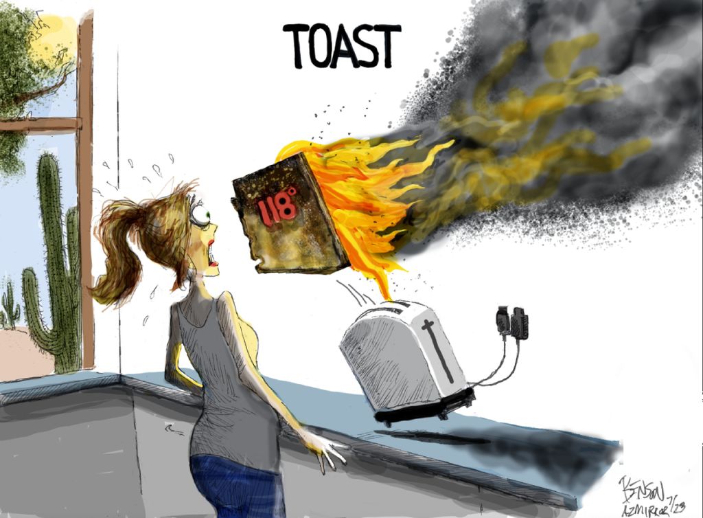 5 fiery cartoons about climate change | The Week