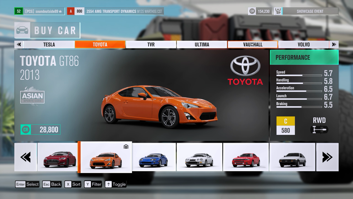 Forza Horizon 3 car list: all the vehicles in the base game and DLC ...