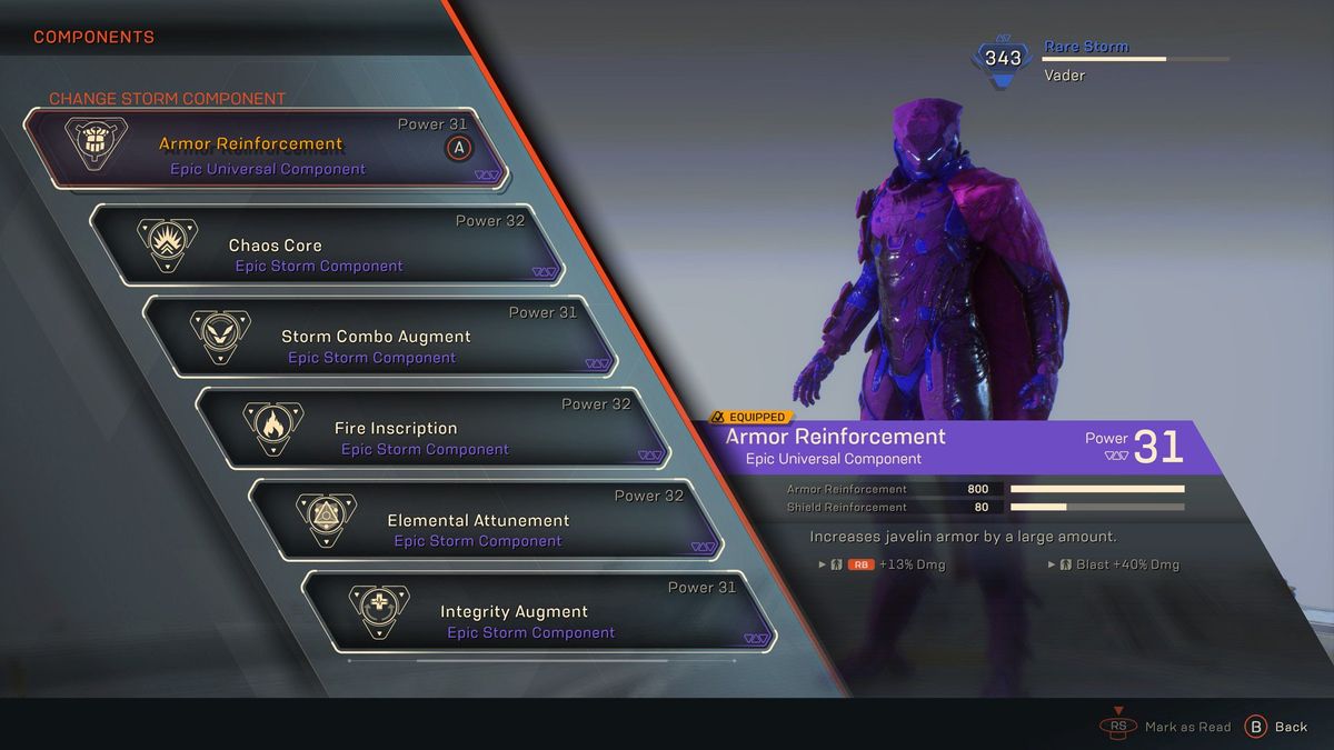 Complete list of all Anthem loot items and their rarity | Windows Central