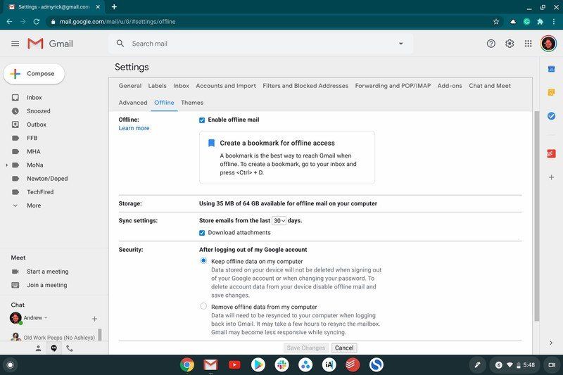 How to use a Chromebook offline with no internet connection | Android ...