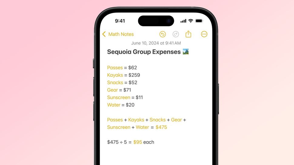 How to enable Math Notes iOS 18 | Tom's Guide