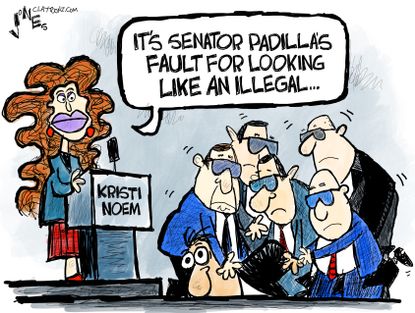 Kristi Noem tries to explain Sen. Alex Padilla's detainment | June 16 ...