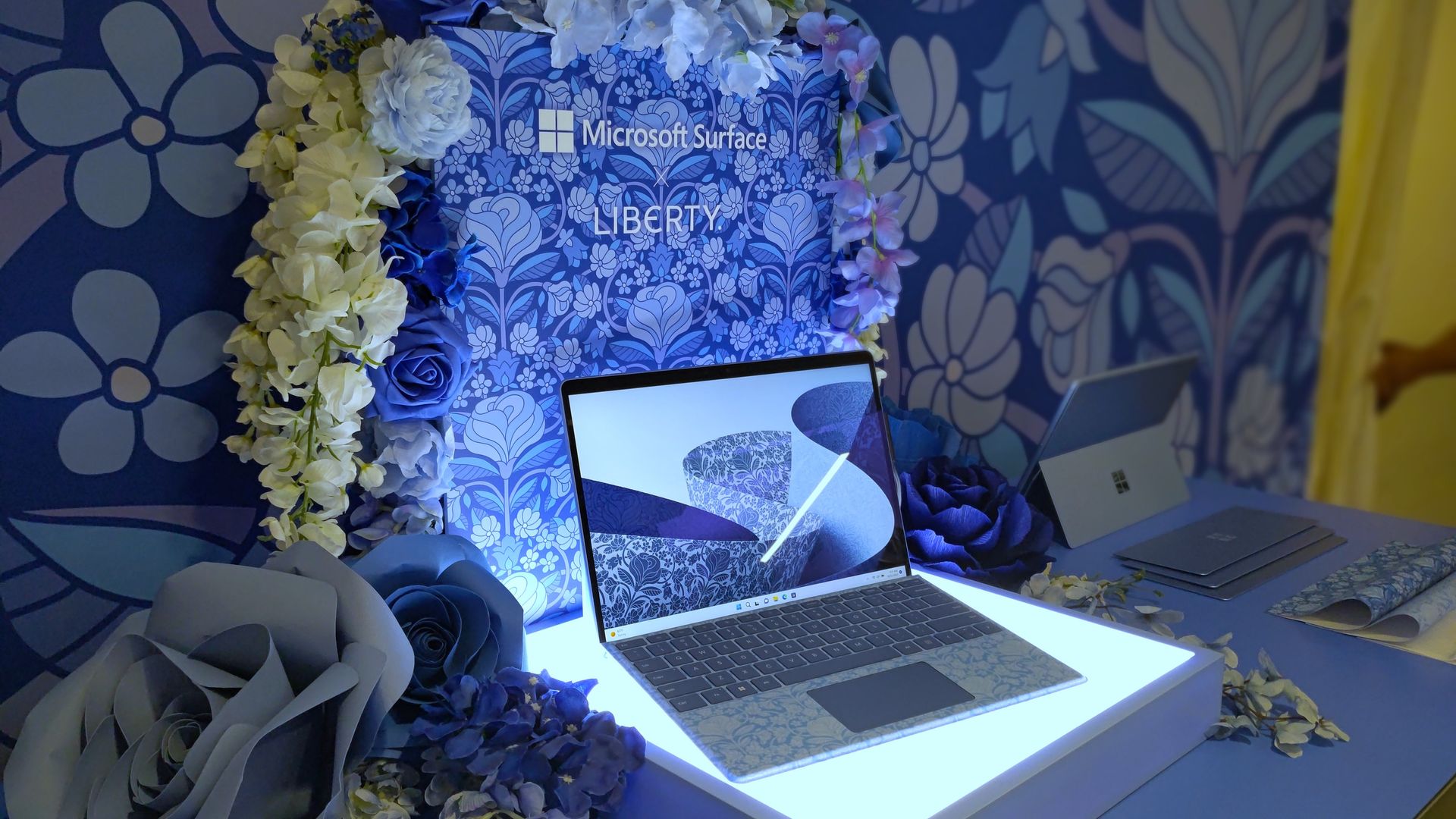Here's a closer look at the new Surface Pro 9's limited edition Liberty ...