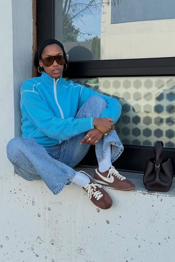 7 Easy Summer Airport Outfits to Wear With Sneakers | Who What Wear