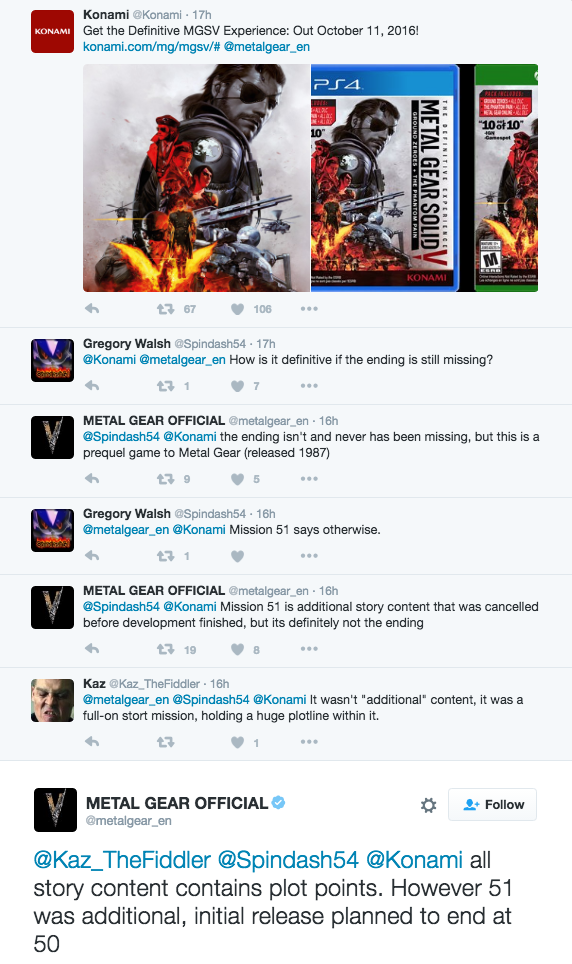 MGS 5 Definitive Edition reopens the 'where's the ending' debate and ...