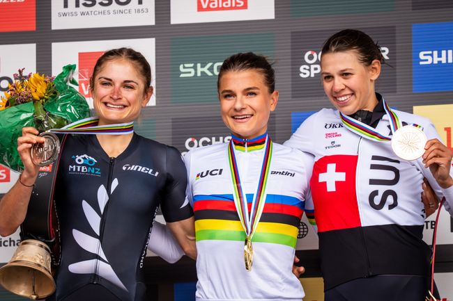 UCI MTB World Championships: Sweden's Jenny Rissveds earns first world ...