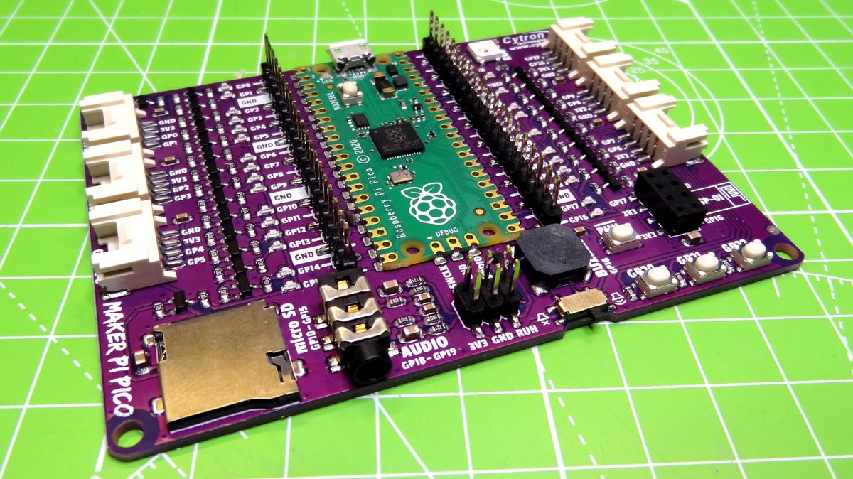 Cytron Maker Pi Pico Review: Versatile electronics experiments | Tom's ...