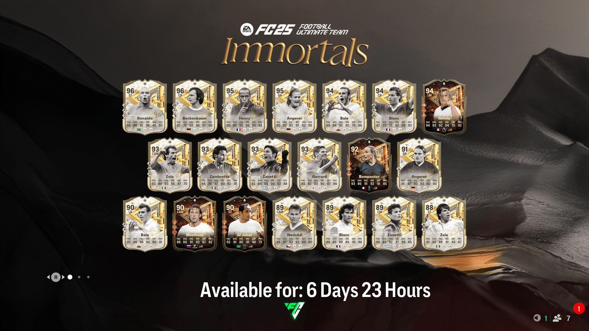 FC 25 Immortals guide adds OP Icons and Heroes cards | GamesRadar+