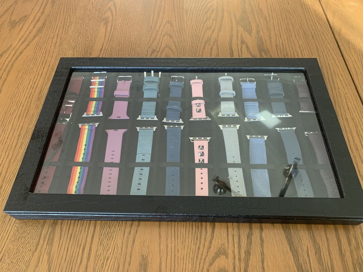Zero Mass Apple Watch Band Storage Case review: Display your collection ...