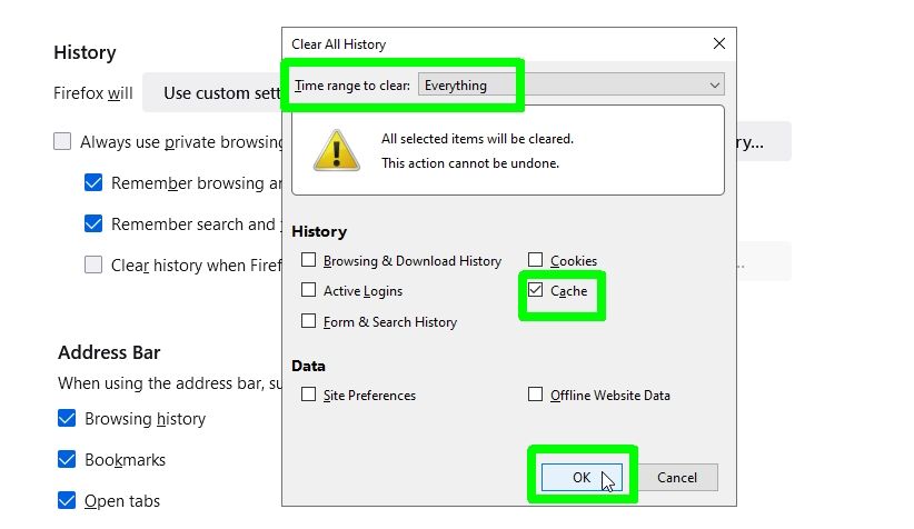 How to clear the cache in Firefox | Tom's Guide