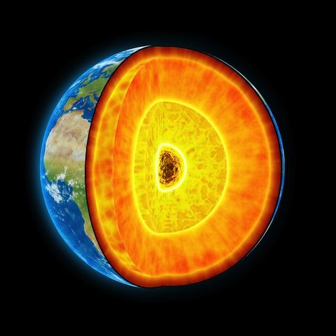 Earth's Mysteriously Light Core Contains Brimstone | Live Science