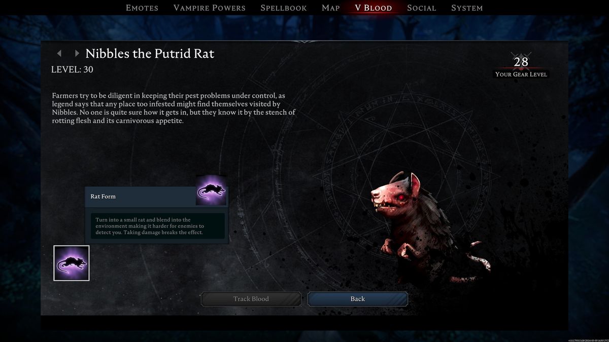 V Rising: Where to find Nibbles the Putrid Rat | PC Gamer