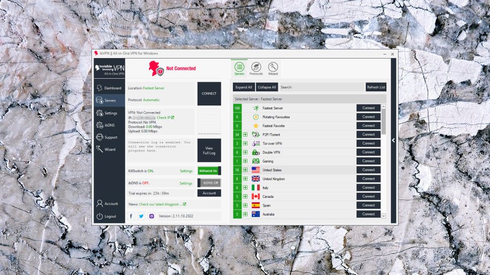 Invisible Browsing VPN review | TechRadar
