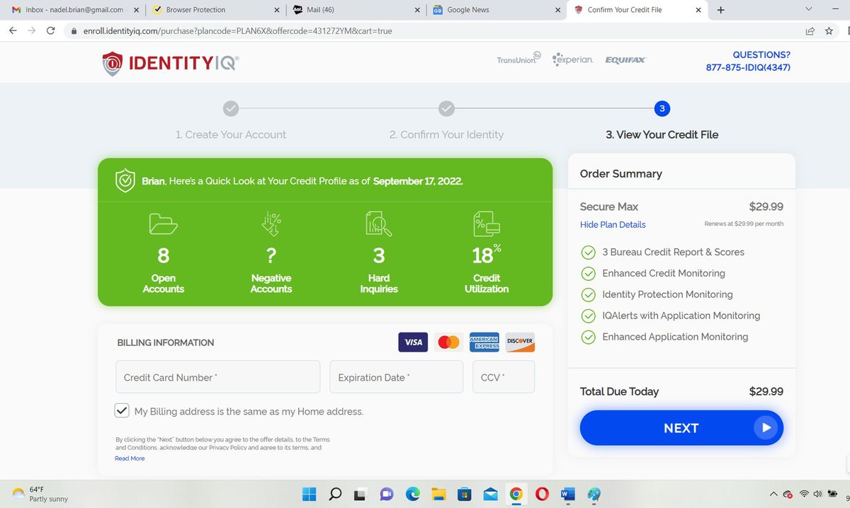 IdentityIQ Secure Max review | Tom's Guide
