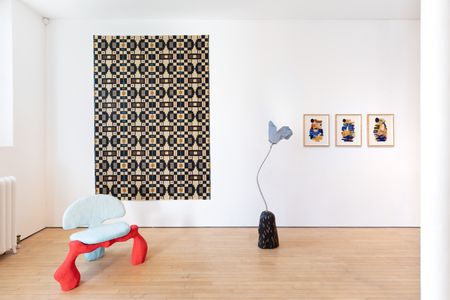 Simone Brewster evokes a forest of cork in central London | Wallpaper