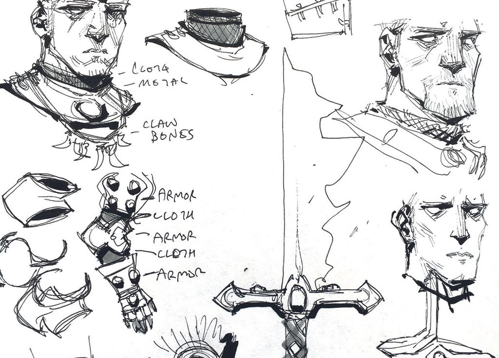 How to draw a character in pen and ink | Creative Bloq