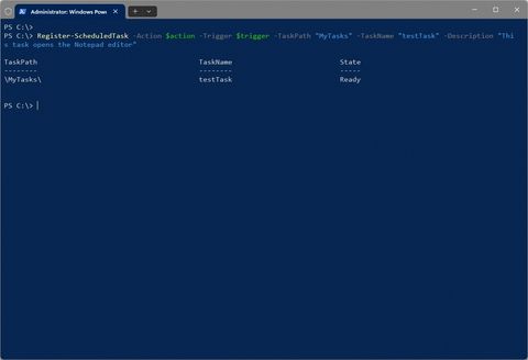 How to create scheduled tasks with PowerShell on Windows 10 | Windows ...
