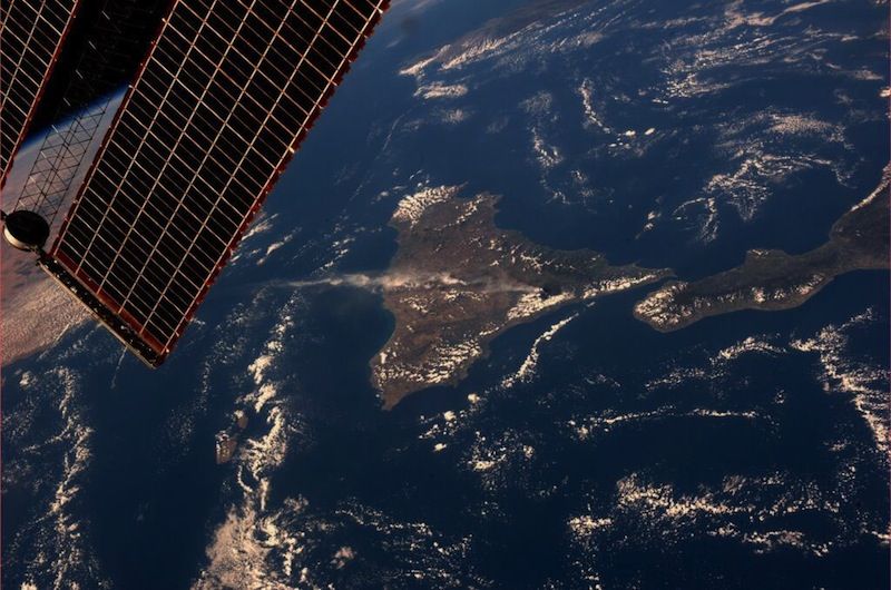 Mount Etna Eruption Seen from Space | Space