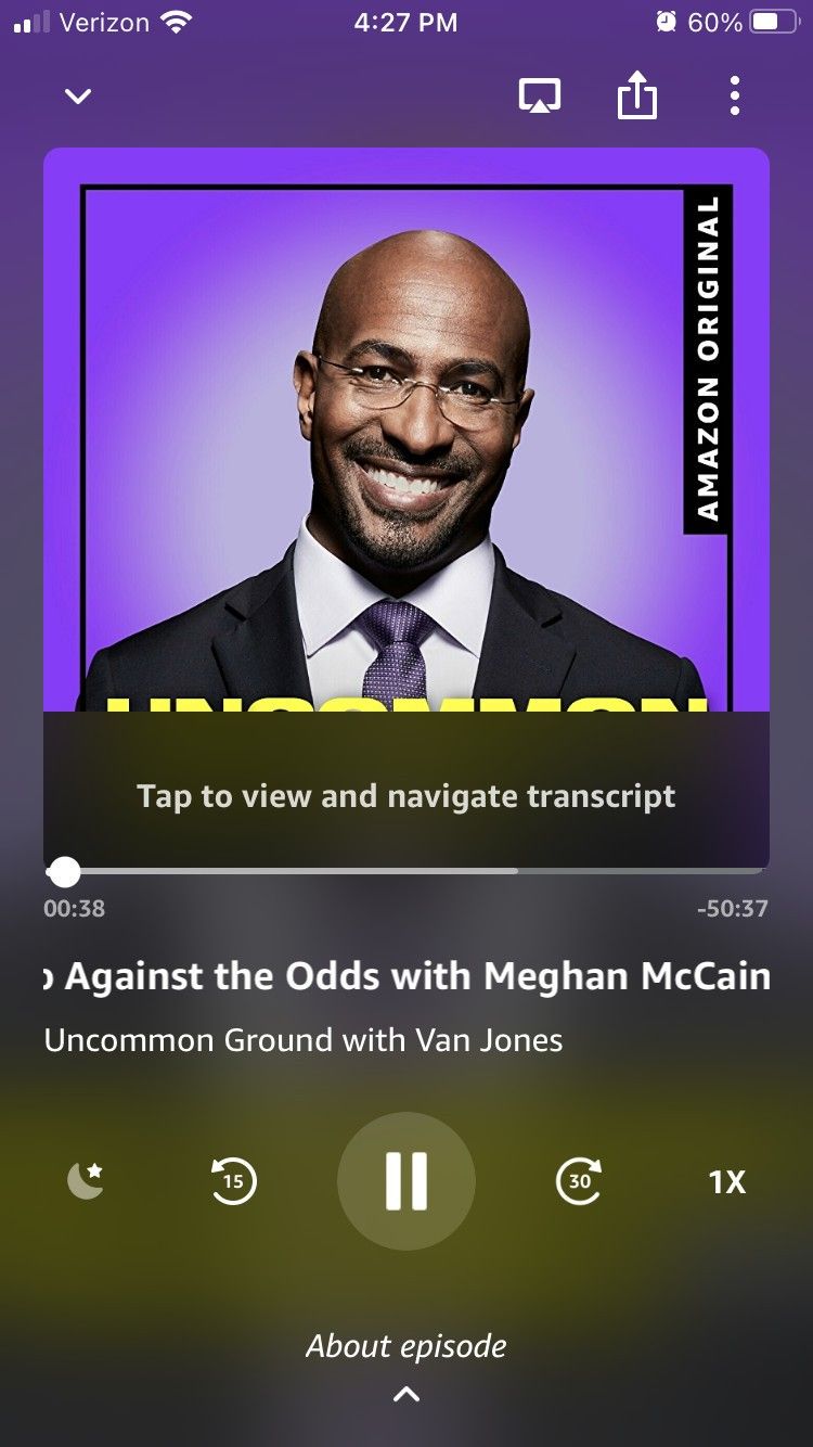 How to find podcast transcripts in Amazon Music | Android Central