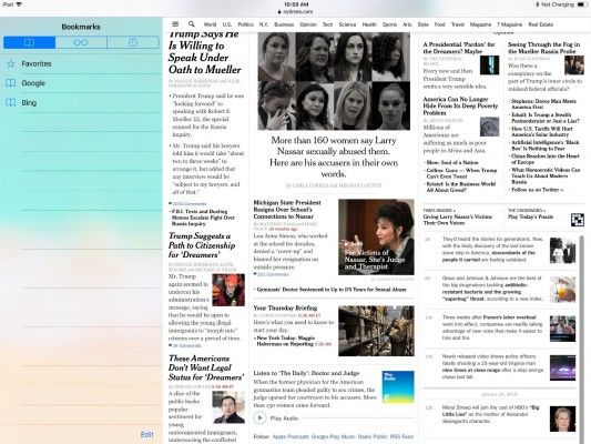 How to Activate the iPad Bookmarks Bar | Laptop Mag