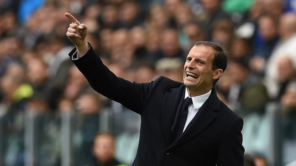 Allegri happy with win after title celebrations | FourFourTwo