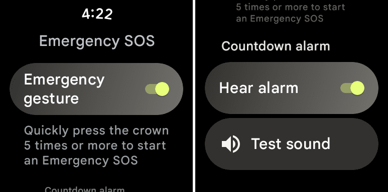 How to enable and use Emergency SOS on Pixel Watch | Android Central