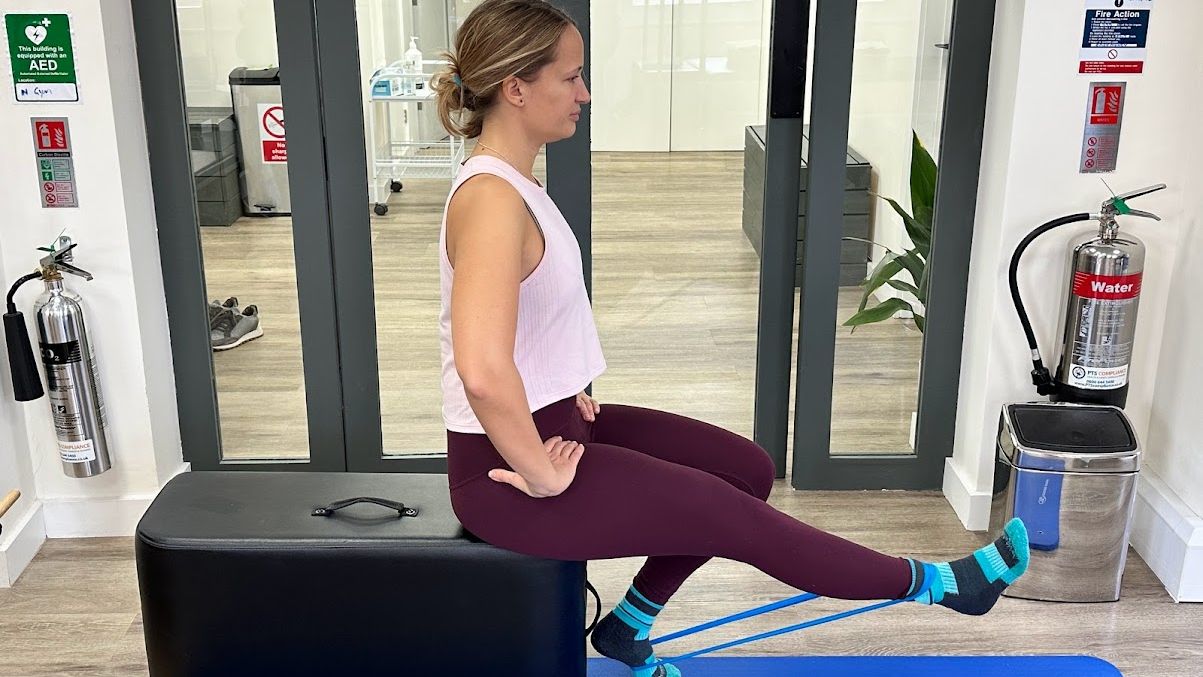 Resistance band leg workout to build lower body strength | Fit&Well