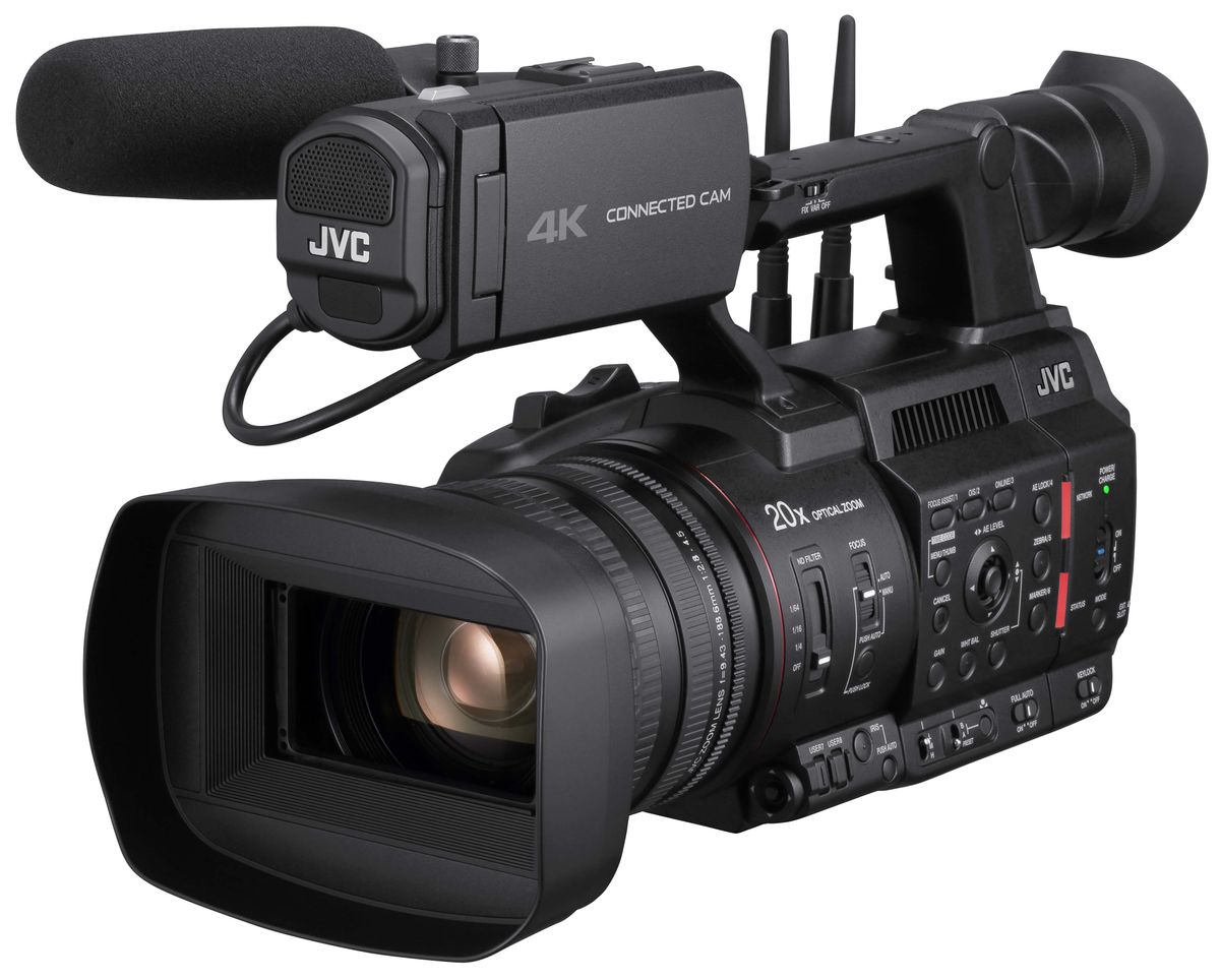 NAB 2019: JVC Showcases 500 Series of Handheld 4K CONNECTED CAM Cameras ...