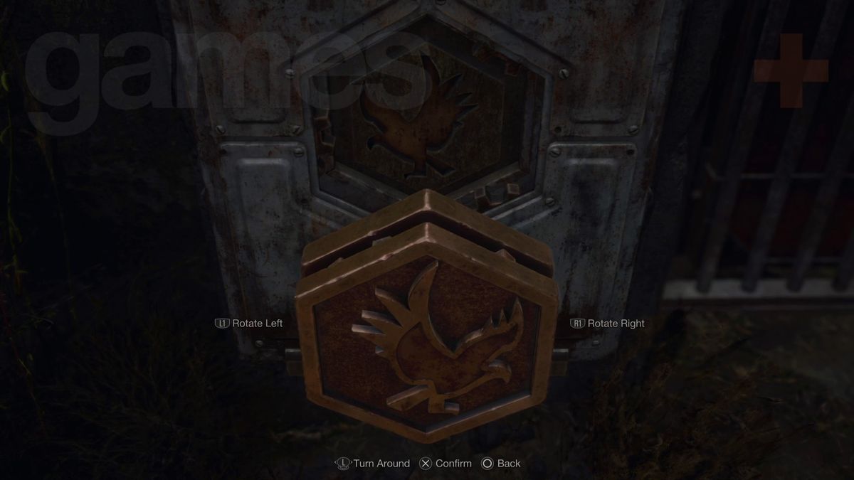 How to open the Resident Evil 4 eagle lock hexagon slot gate | GamesRadar+