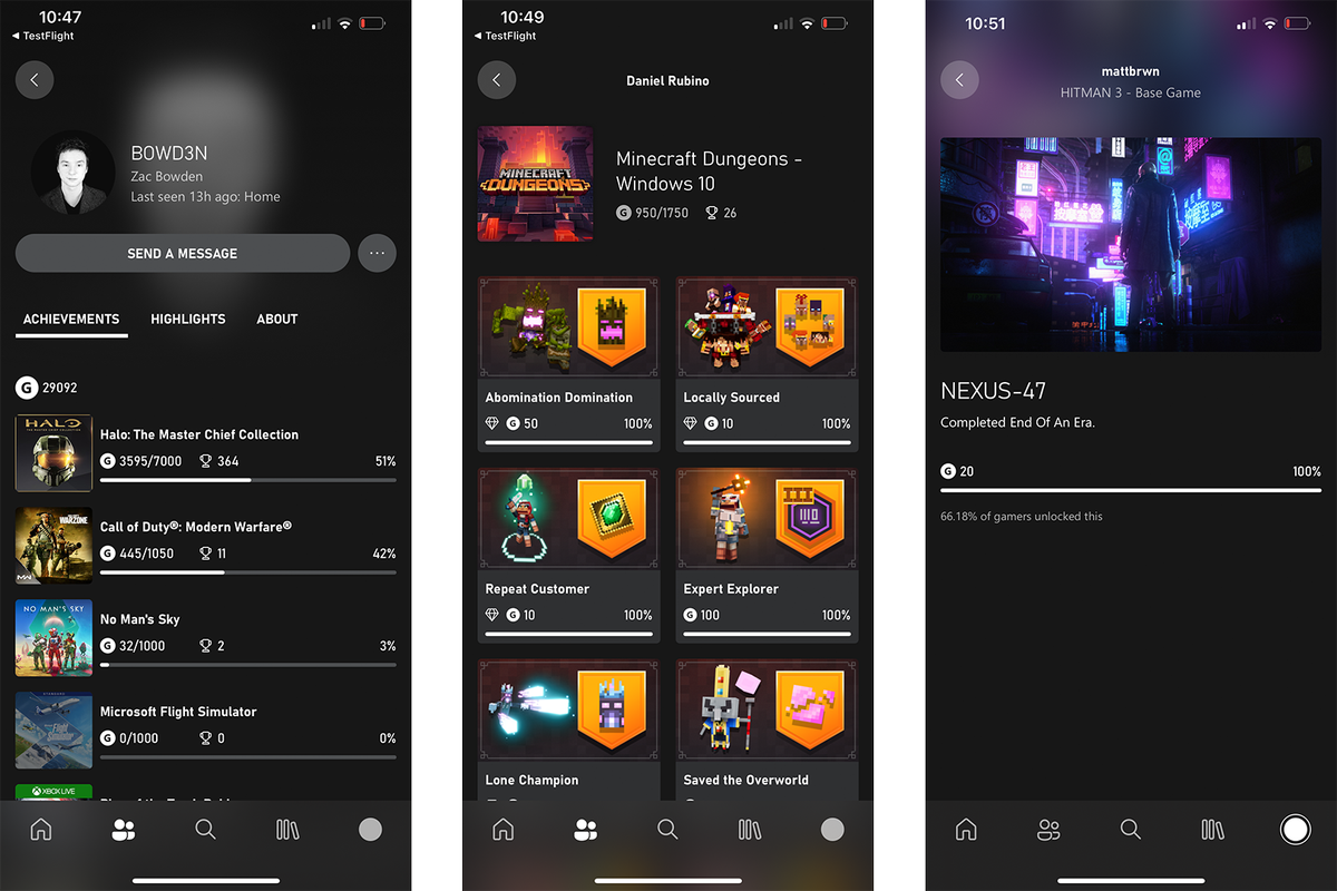 Xbox app update adds Achievements back, rolling out on iOS, Android ...
