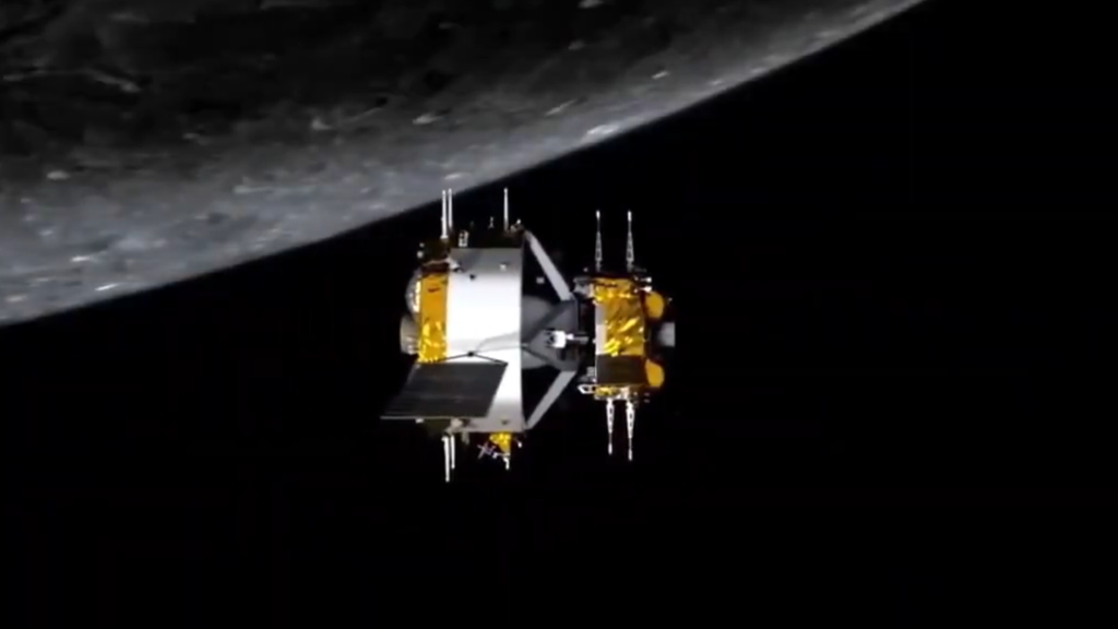 Chang’e 6 mission’s far-side moon samples enter return-to-Earth module ...