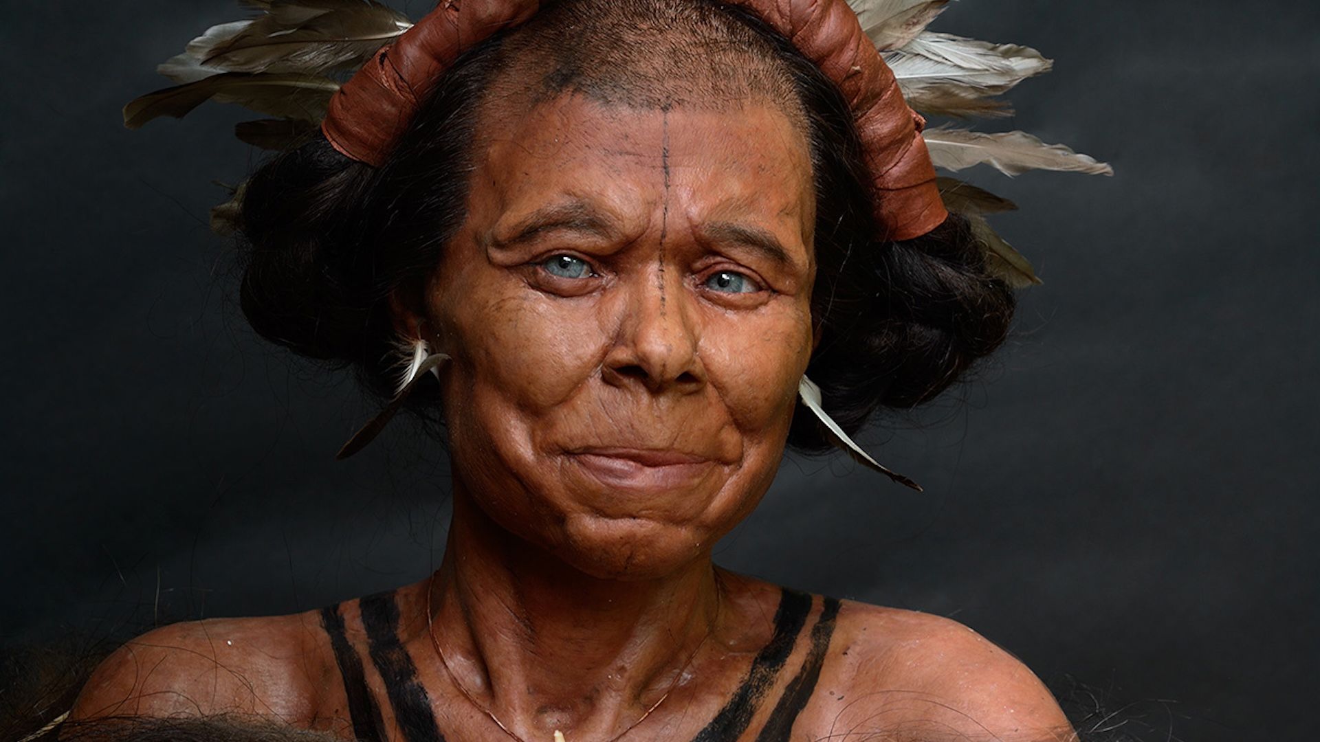 See the stunning reconstruction of a Stone Age woman who lived 10,500 ...