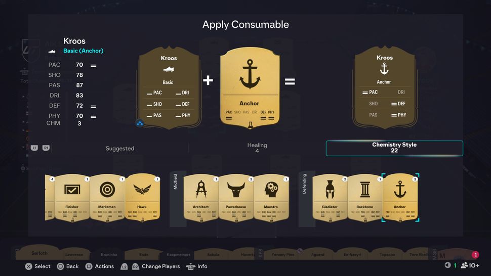 The complete FC 26 chemistry styles list explained | GamesRadar+