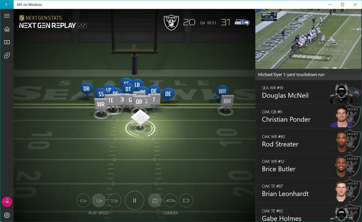 Follow the football season with the official NFL app for Windows 10 and ...