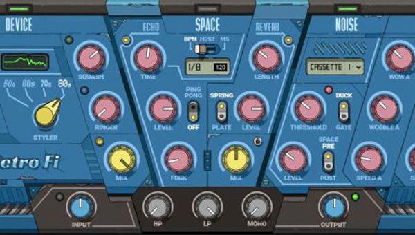 Waves Ships Retro Fi, Lofi Space Plug-ins | AVNetwork