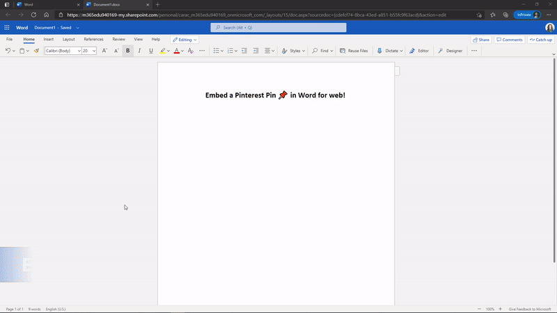 You can now place Pinterest pins into OneNote and Word | Windows Central