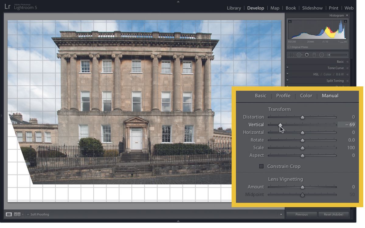 How to fix tilted images in Adobe Lightroom | Digital Camera World